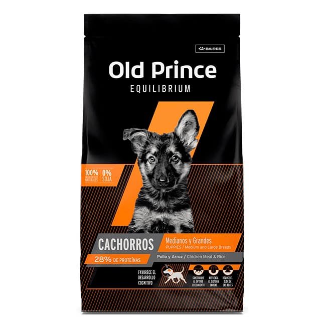 Old Prince Equilibrium para Perro Cachorro Mediano y Grande