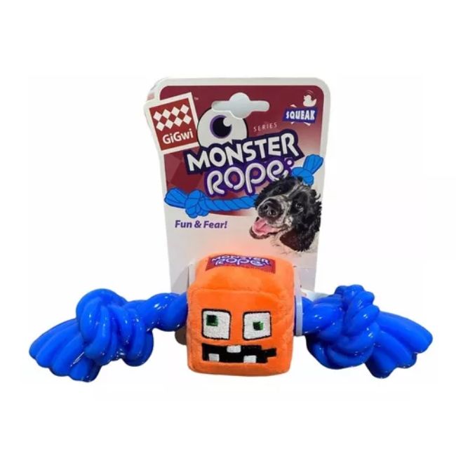 Peluche Monster Rope Gigwi | 8031 M - PETS CENTER