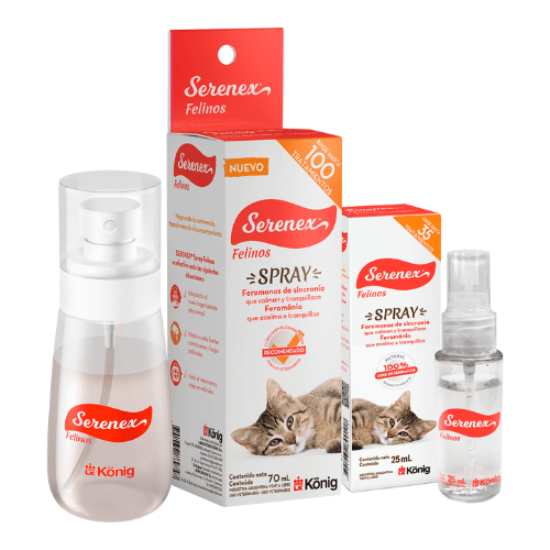 Serenex Spray para Felinos | Feromonas tranquilizantes - PETS CENTER